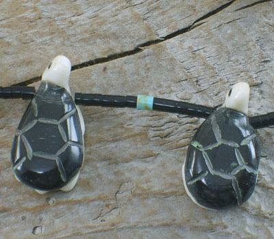 Southwest Alabaster Carved Turtle Necklace,Necklaces,Sterling Silver ...