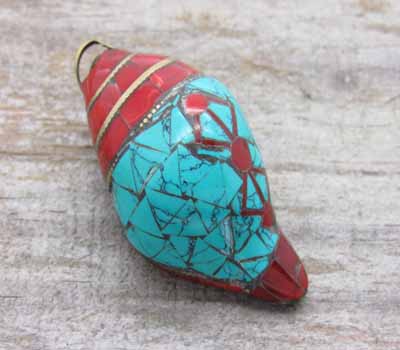Turquoise Jewelry, Inlay Phell Pendants,turquoise, at The Turquoise ...