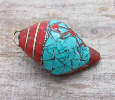Turquoise Jewelry, Inlay Phell Pendants,turquoise, at The Turquoise ...