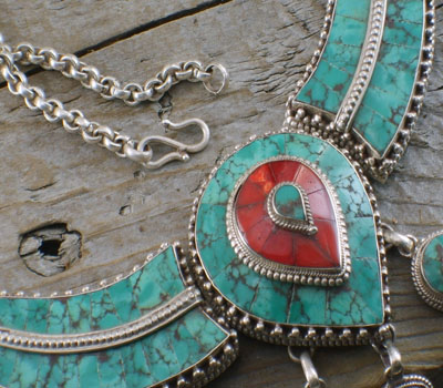 Native American Turquoise jewelry, American Indian Necklaces,Sterling ...