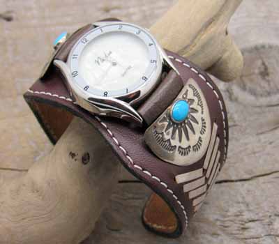 Native American Indian Jewelry,American Indian Leather Watch Bands ...