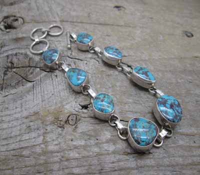 Native American Indian link bracelets, American Indian link bracelets ...